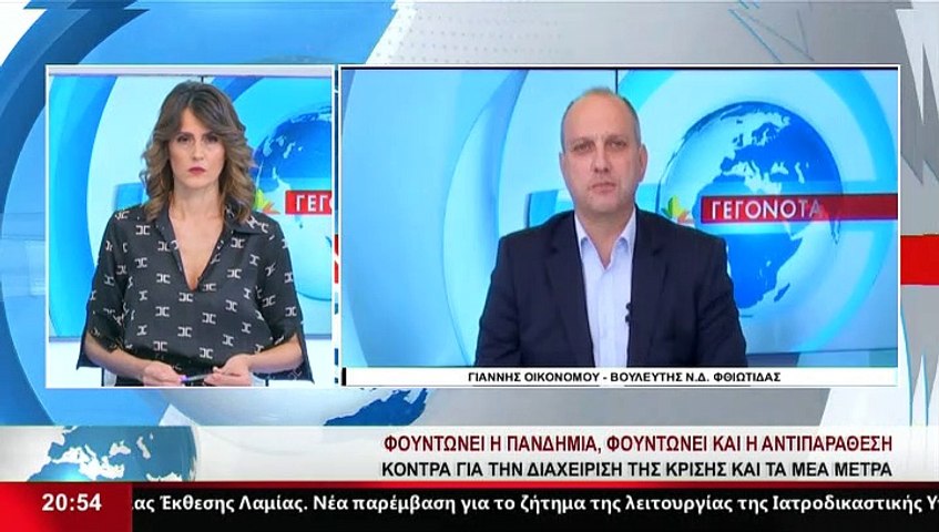 Ο Βουλευτής Ν.Δ. Φθιώτιδας, Γ. Οικονόμου, στο Star K.E. - STAR ...