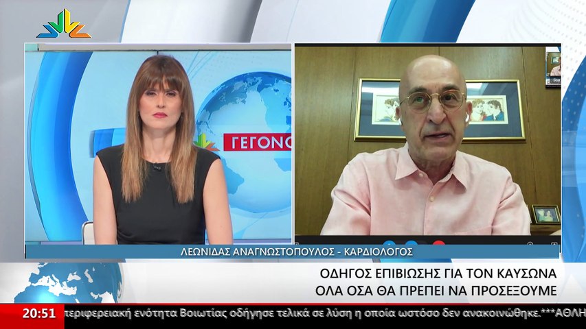 Ο καρδιολόγος Λεωνίδας Αναγνωστόπουλος στο Star - STAR Κεντρικής Ελλάδας