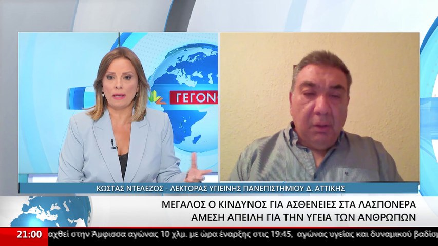 Ο Λέκτορας Υγιεινής του Πανεπιστημίου Δ. Αττικής, Κώστας Ντελέζος στο ...